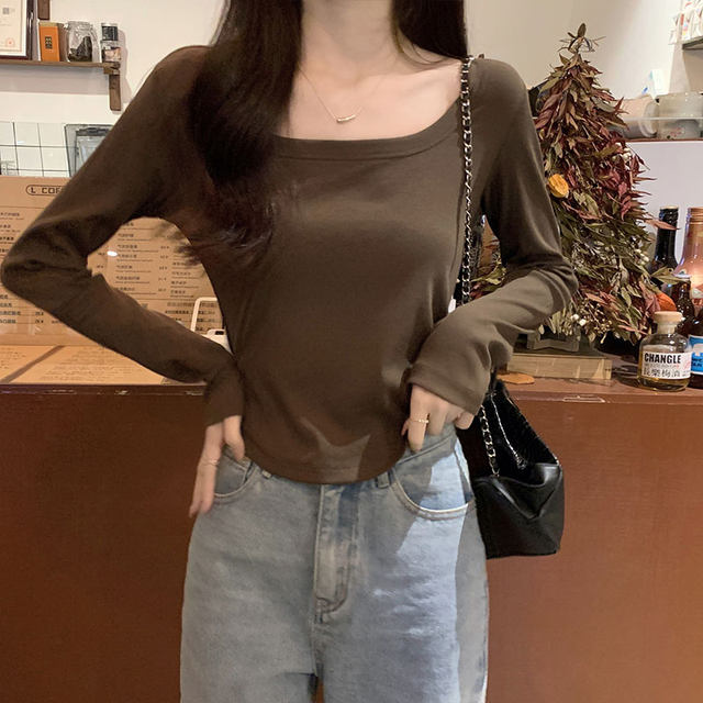 Autumn and winter high -level sense inner bottom shirt female 2024 new ...