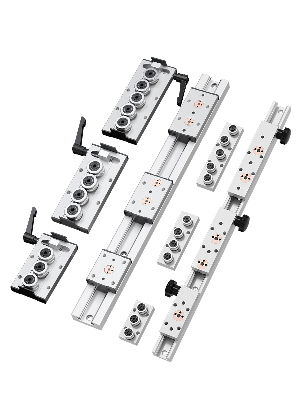 Dual-Axis Linear Guide Rail - SGR/SGB Sliding Table Roller