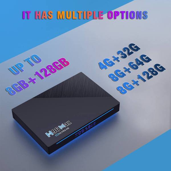 Voice android 11 network hd rk3566 4k box | Transparent fish Tv Box