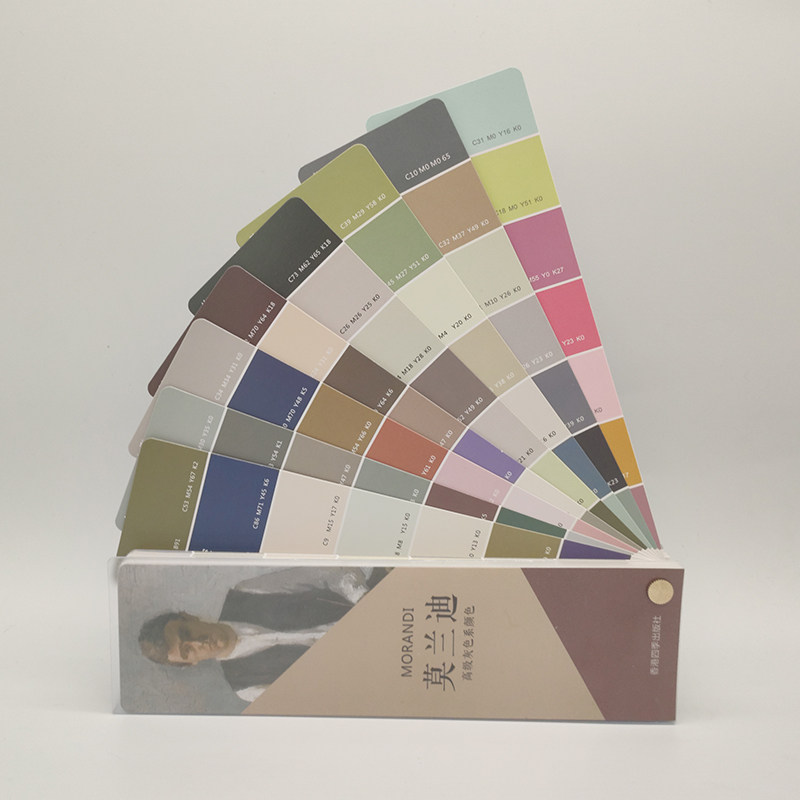 Carta Colori CMYK Morandi - Sistema di Colori per Illustrazioni Pittoriche