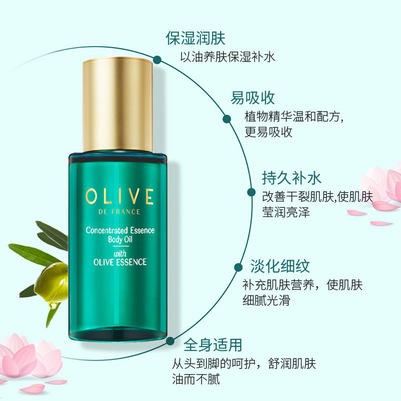 Watsons olive body essence oil - soin hydratant et nourrissant pour la ...