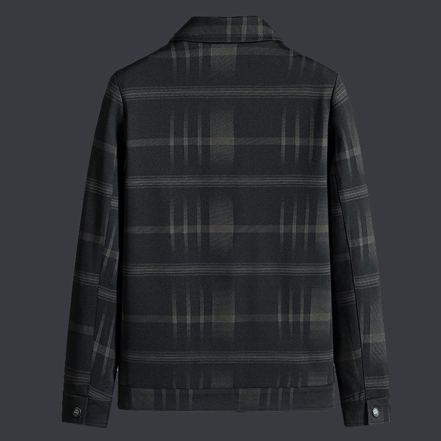 Leading cadre civil servant coat lapel jacket men's spring and autumn ...