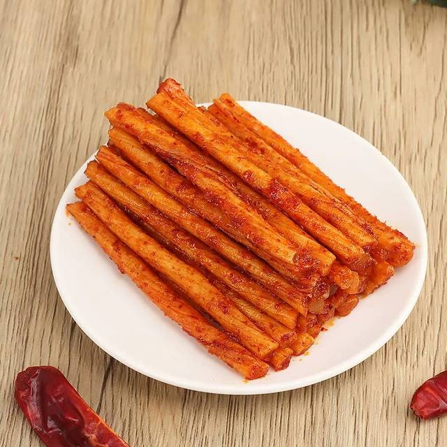 Dr. Jinfeng Vegetarian Beef Tendon Spicy Strip 8090 Post-8090 Nostalgic ...