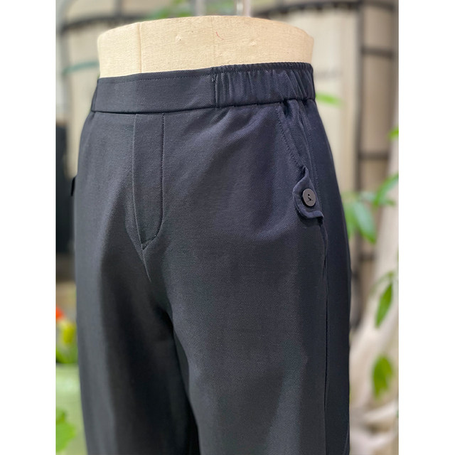 Weighing Women's Summer Black Nine-Point Pants High Waist Slimming ...