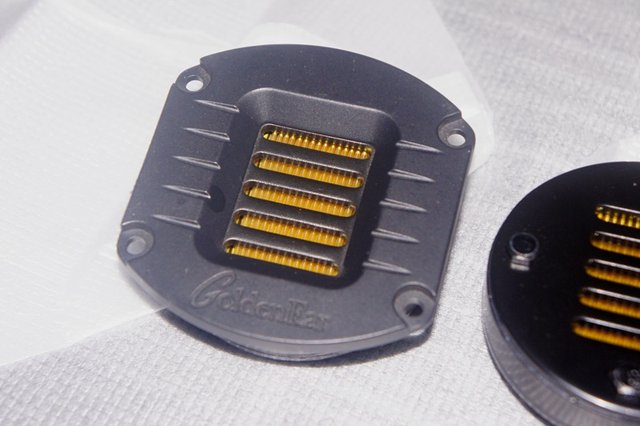 Old Taiwanese-made American gold ear HVFR high flow rate ribbon folding ...