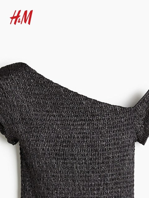 HM Women's Spring Folding Shoulder Top 1274458