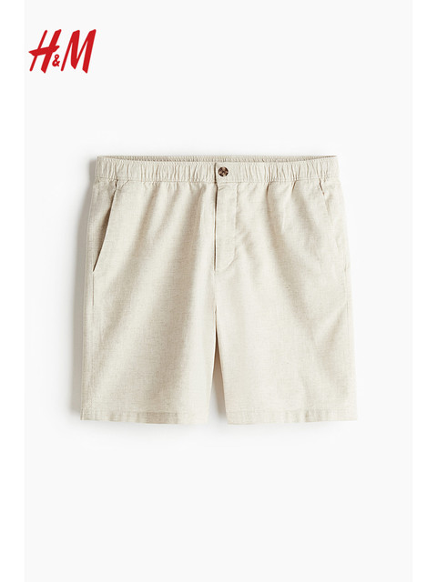 HM men's casual pants summer fashion simple commuter straight loose ...