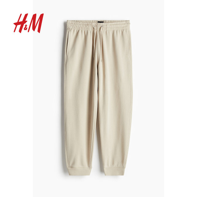 HM men's sweatpants 24 autumn new fashion casual and comfortable solid ...