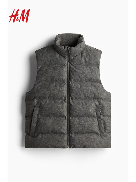 HM men's vest summer standard version hydrophobic cotton exterior vest ...
