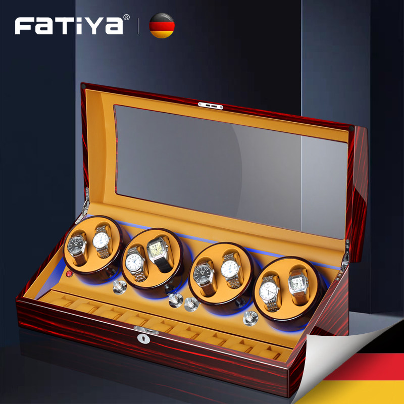 Fatiya ที่เก็บนาฬิกาอัตโนมัติ 8 ช่อง - กล่องเก็บนาฬิกาจักรกล