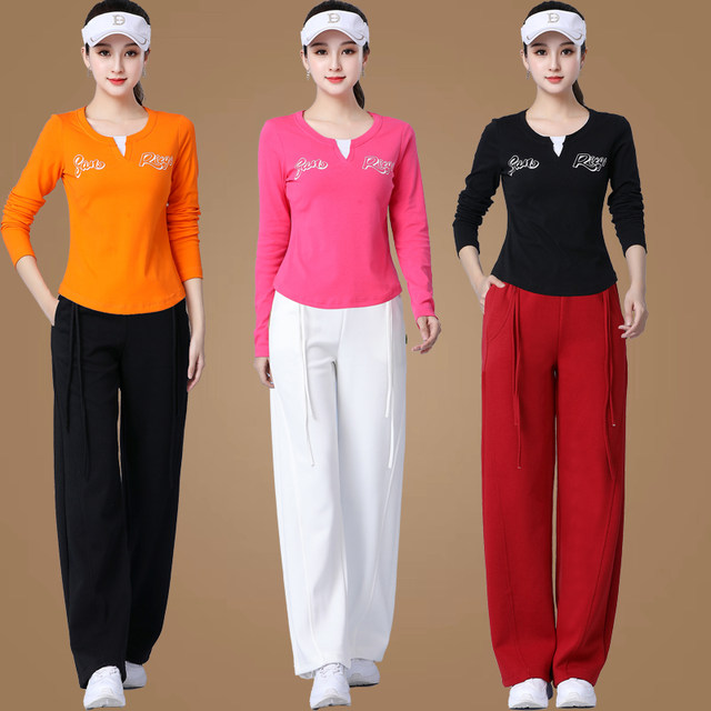 2024 spring and autumn new style shuffle dance clothing square dance ...