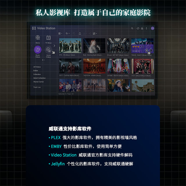 Wei Unicom NASTS-464C2X86 quad-core SSD thermal upgrade stable high ...