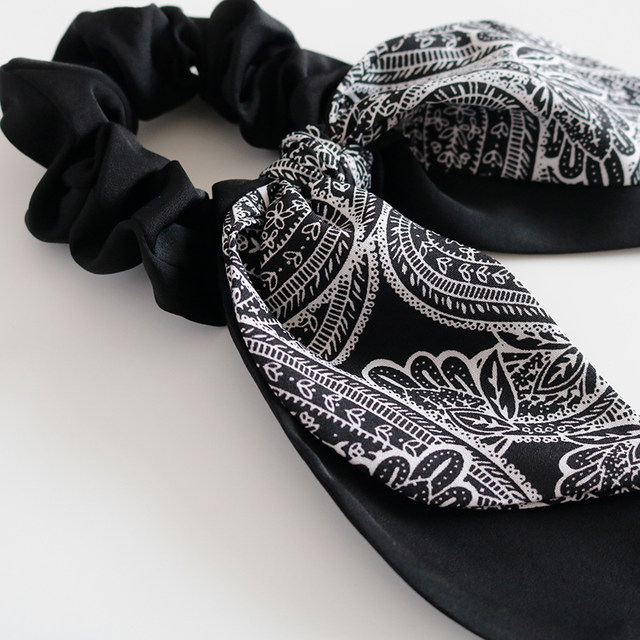 Bow headdress, retro ribbon, streamer, hair rope, versatile headband ...