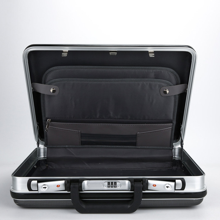 ABS portable password box business aluminum alloy briefcase tools and ...