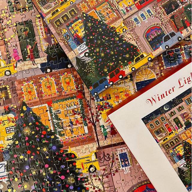 Purchasing genuine imported puzzle winter lights from the United States ...