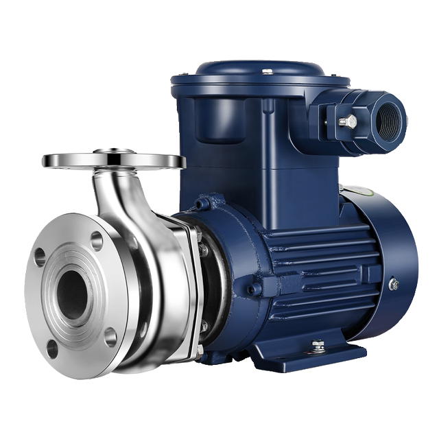 Shanghai People's 304 stainless steel explosion-proof centrifugal pump ...