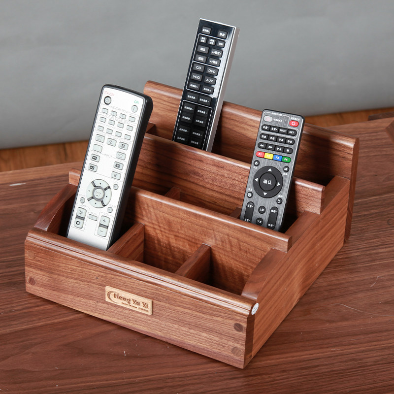 Jazz rack black walnut - Кутия за съхранение на дистанционно управление ...