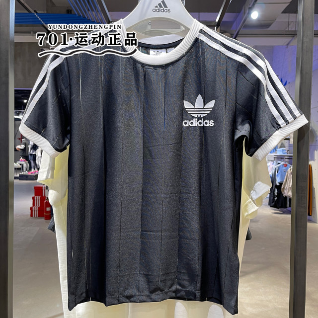 Adidas Clover women's light and breathable short-sleeved round neck ...