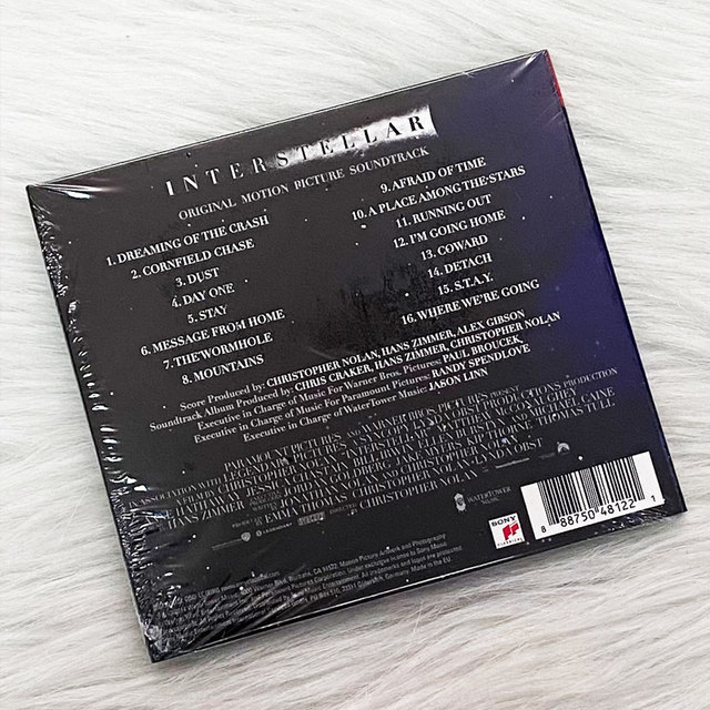 Spot Genuine Interstellar Hans Zimmer Movie Original Soundtrack OST CD