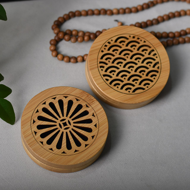 Bamboo wooden incense box sleeping incense box agarwood and sandalwood ...
