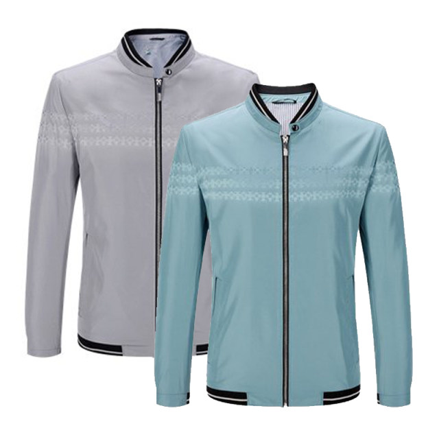 Cow HL35133 Sea series men's spring jacket Chuck jacket baseball ...