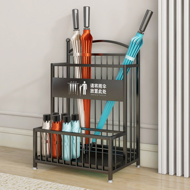 Umbrella rack storage rack commercial large-capacity hotel lobby ...