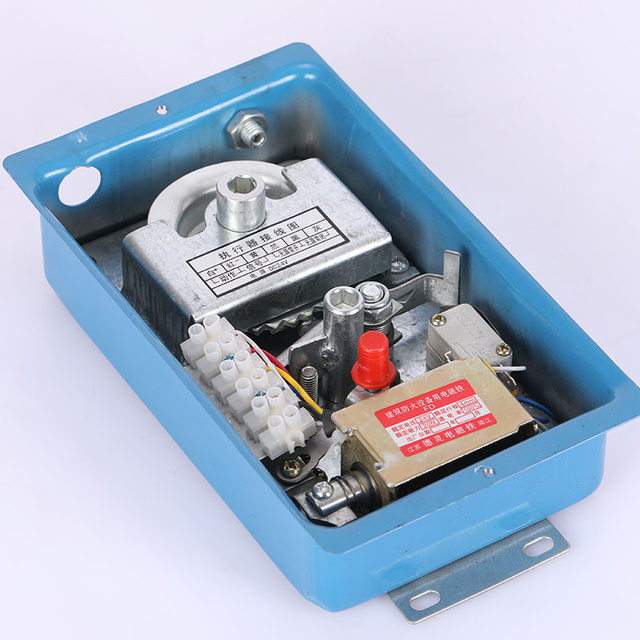 Fire smoke exhaust valve normally open and close remote control ...