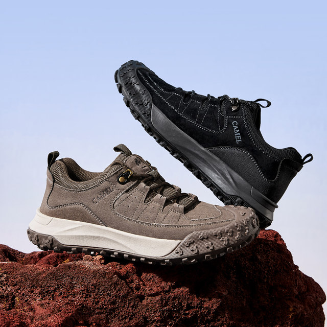Camel Men's Shoes 2024 Autumn New Outdoor Anti-collision Foot ...