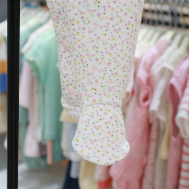 Absorba Newborn Pure Cotton Floral Jumpsuit Korea Purchasing Agency 24 ...