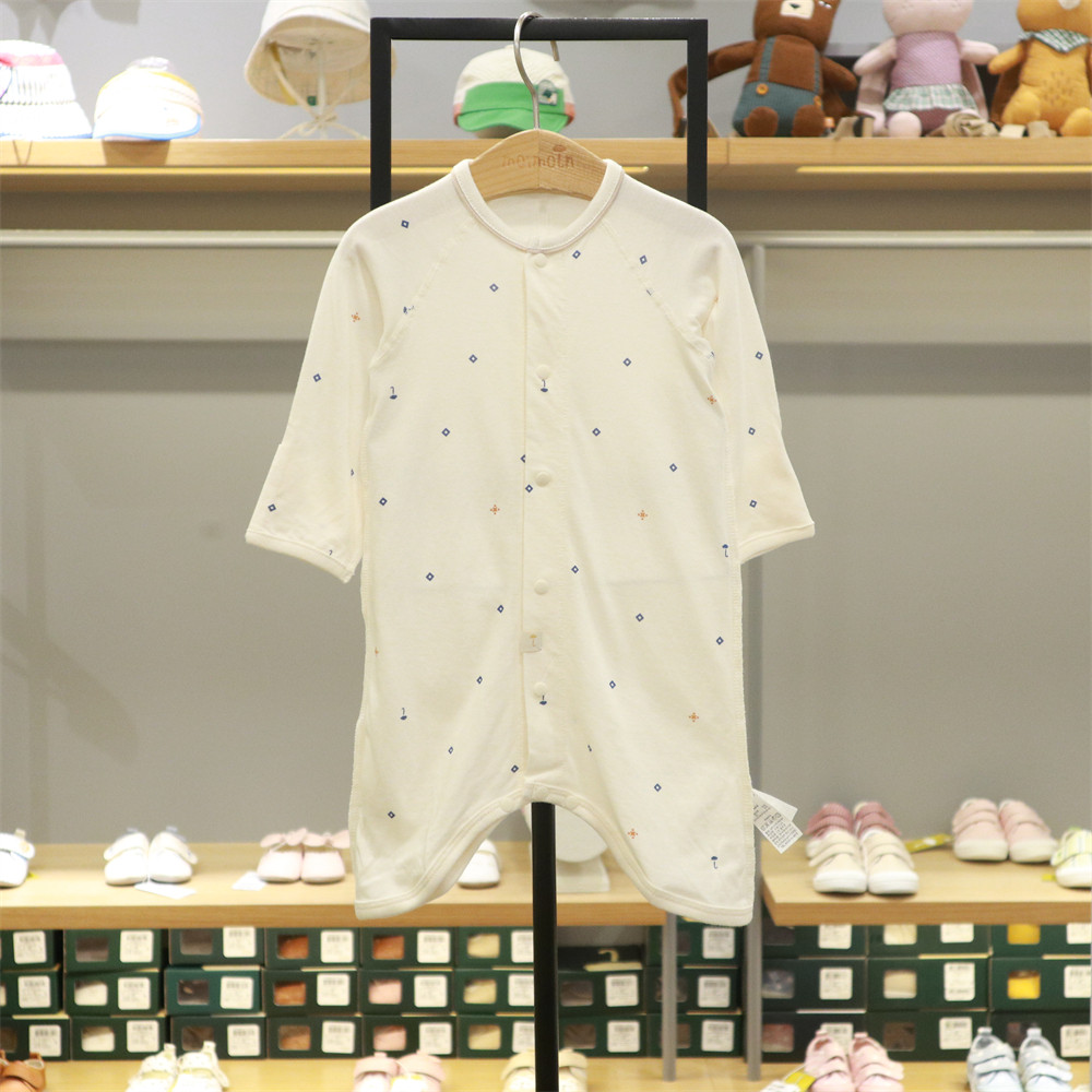 Xiaoyunduo moimoln newborn butterfly jumpsuit Korean purchasing 24 autumn infant pure cotton ...