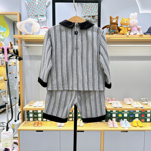 Xiaoyunduo moimoln baby fashion set Korean counter purchasing 24 autumn children's long-sleeved ...