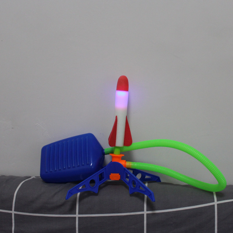 Outdoor children's pedal rocket men and girls stepping on the sky small ...