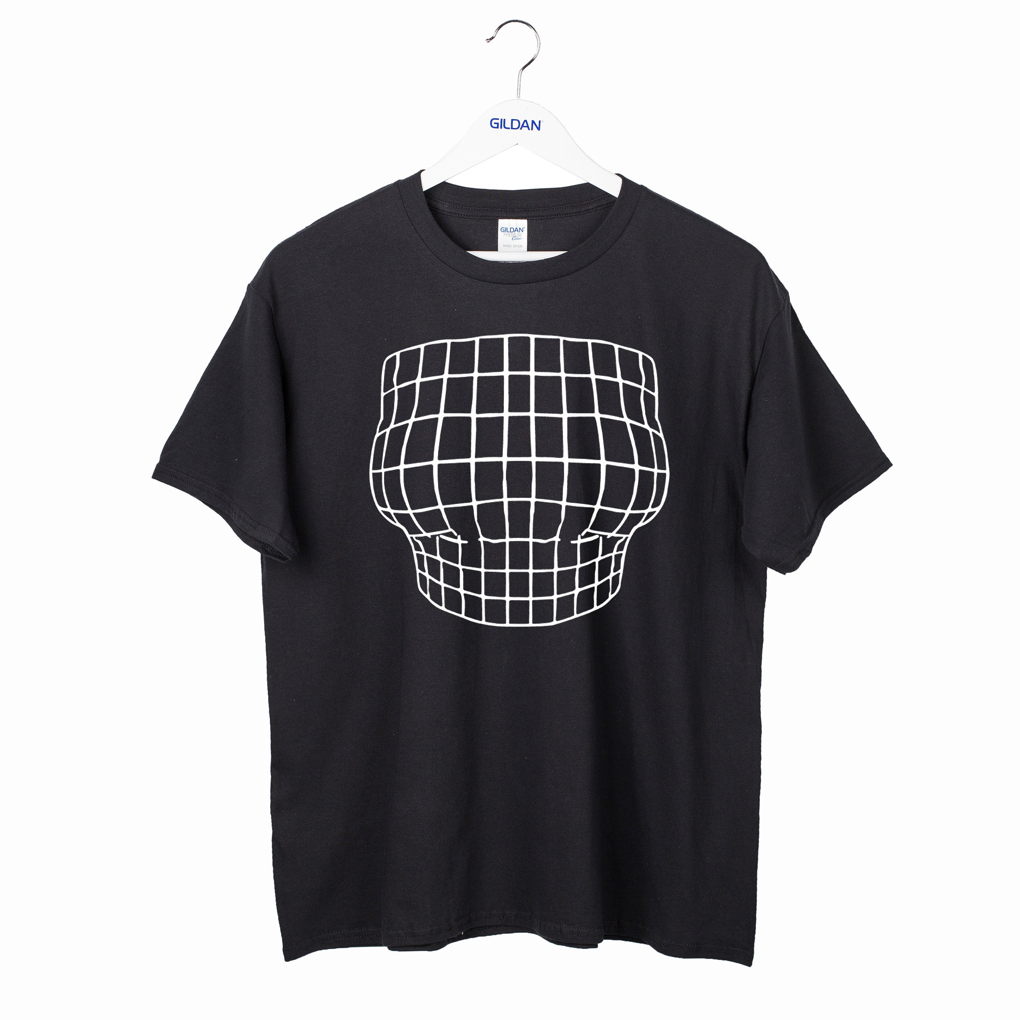 A magical T-shirt with visual trap effect, short-sleeved spoof illusion ...