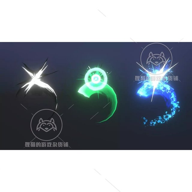 UnityStylizedHitSlash1.3 stylized slashing attack particle special ...