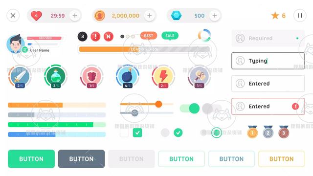 UnityGui-Monoround2.1.1 Package update cute rounded UI interface