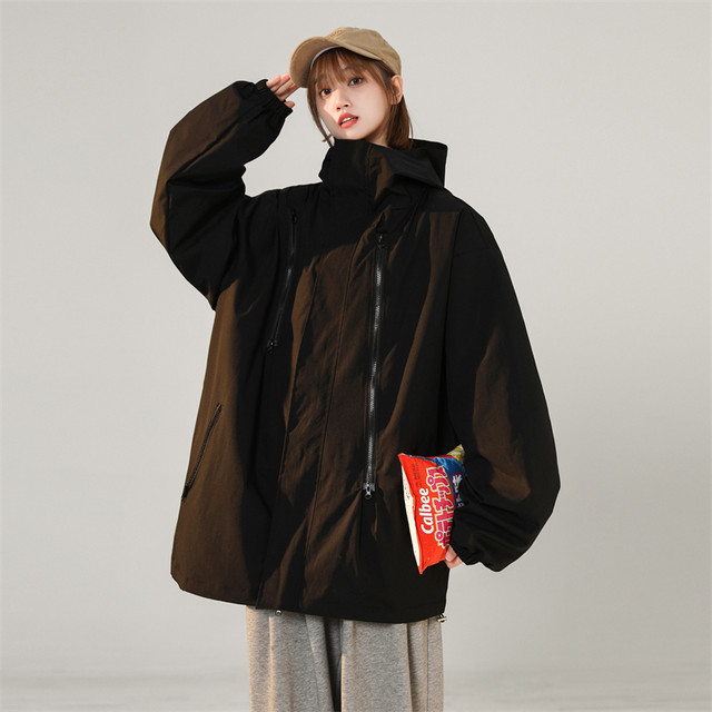 Disassembered Sanhe One Thicked Punching Jacket Female Autumn and ...