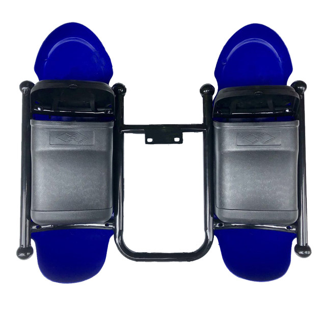 Men's motorcycle bumper guardrail with cover storage box Knight 125 ...