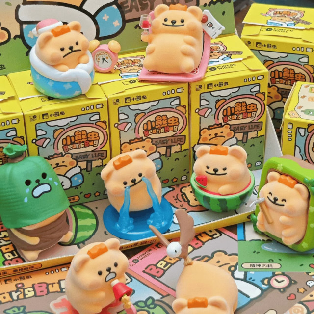 TOPTOY Bear Bug EasyLife Series Refuses Internal Consumption Flocking ...