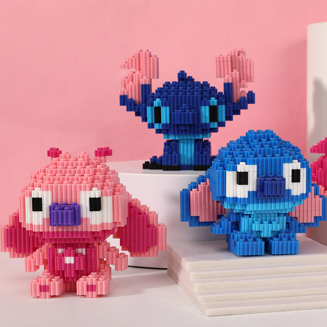 Tiny particle building block puzzle boys and girls in series children's ...