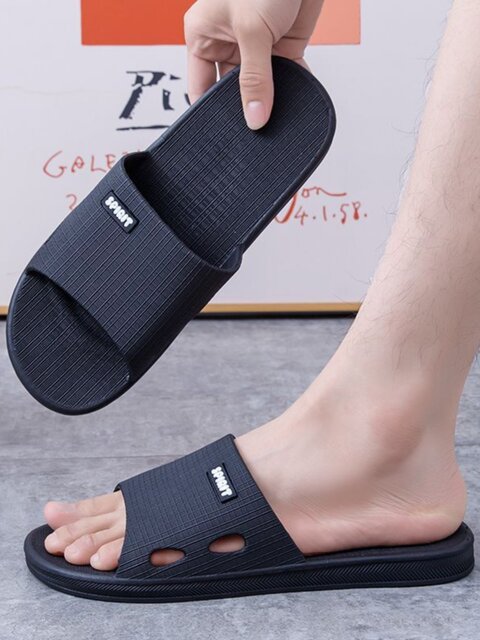 2024 new slippers for men in summer, anti-slip and anti-odor at home ...