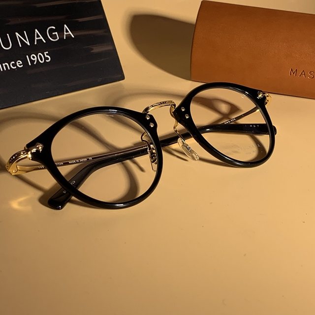 Masunaga MASUNAGA GMS-805 hand-made Japanese light and comfortable retro Eason Chan same style ...