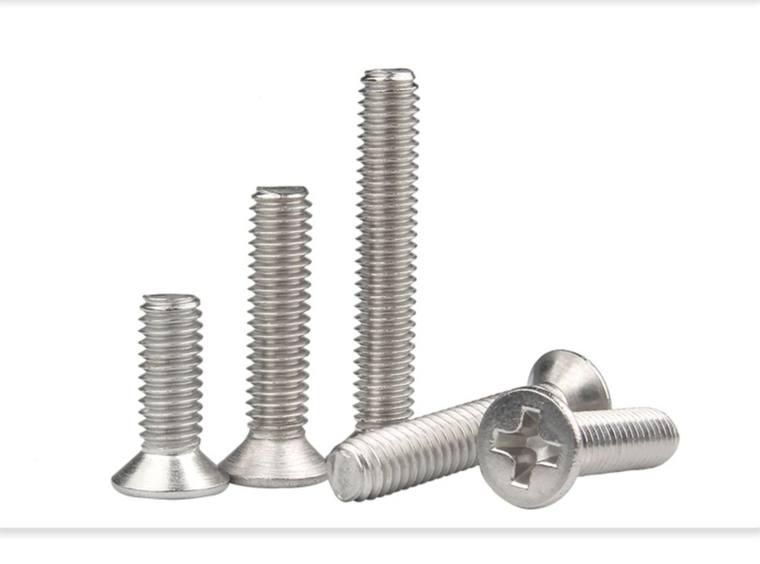 304 stainless steel cross flat head screws countersunk head machine ...