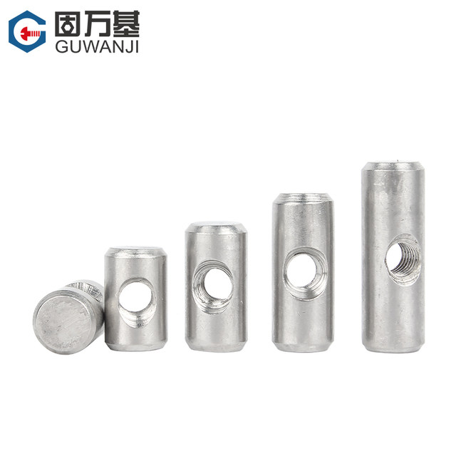 304 stainless steel hammer nut cylindrical pin with cross hole embedded ...