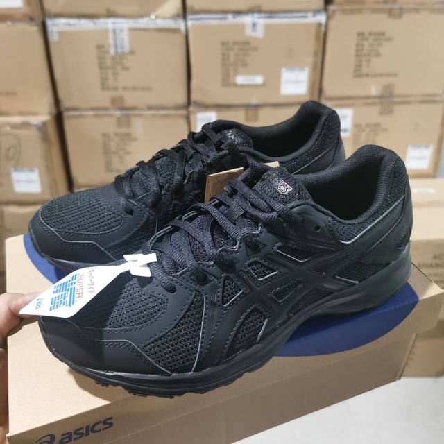 ASICS JOG100 2 Black Samurai Men's Women and Women's Retro Permanent ...