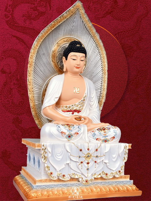 Shakyamuni Buddha statue is dedicated to the Three Treasure Buddha ...