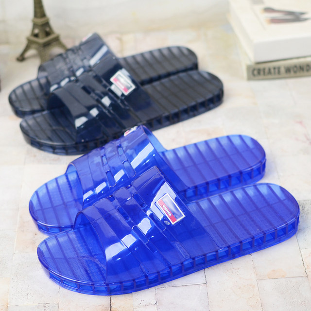 Retro plastic sandals for men, simple home deodorant shower and ...