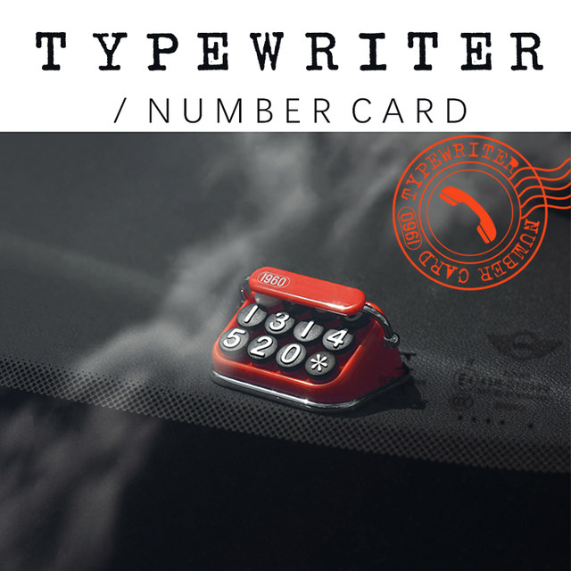 bbdd typewriter temporary number plate car moving car phone moving car ...