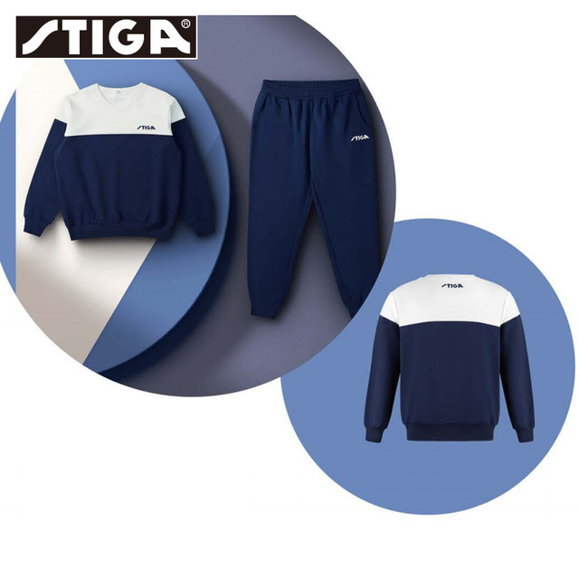 Genuine Stiga Stiga Table Table Tennis Clothing Sleeve Sweed Sweet Card ...