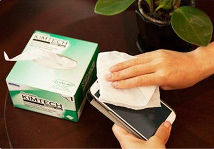 Kimberly 34155 Kimwipes0131-10 Low-Dust Wiping Paper For Industrial ...