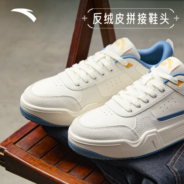 ANTA C37 sneakers丨Soft-soled low-cut sneakers for men 2025 spring new style comfortable white ...